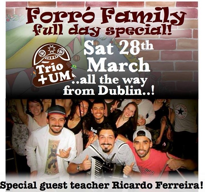 This Saturday in London - Forró Family | March 28 - Forró London